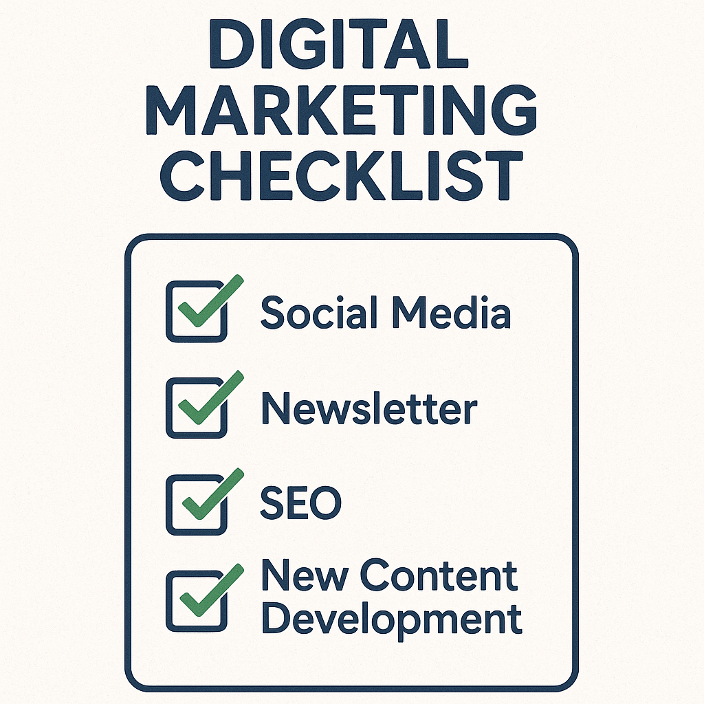 Outfitter Digital Marketing Success Kit A Check List
